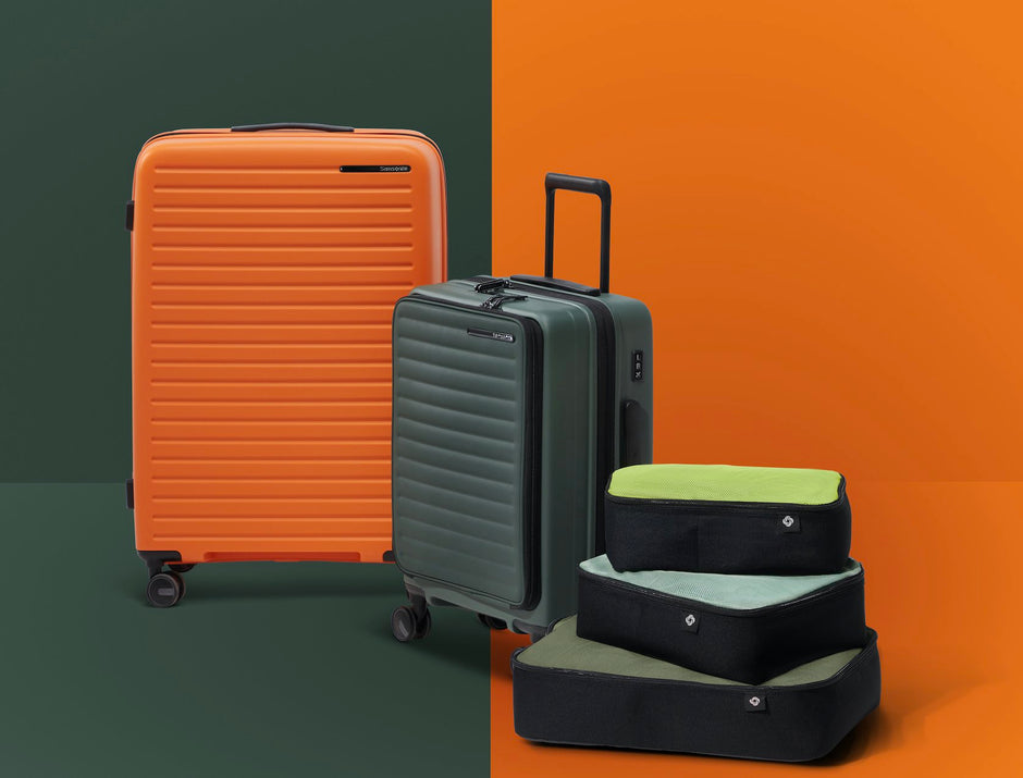 Samsonite Intuo 55cm Expandable Spinner | Smart Luggage